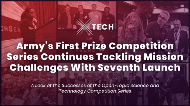 Army’s first prize competition series continues tackling mission challenges with seventh launch ...